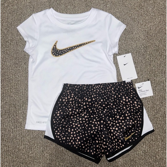 Nike | Matching Sets | New Nike 2pc Shirt With Shorts Girls Set ...